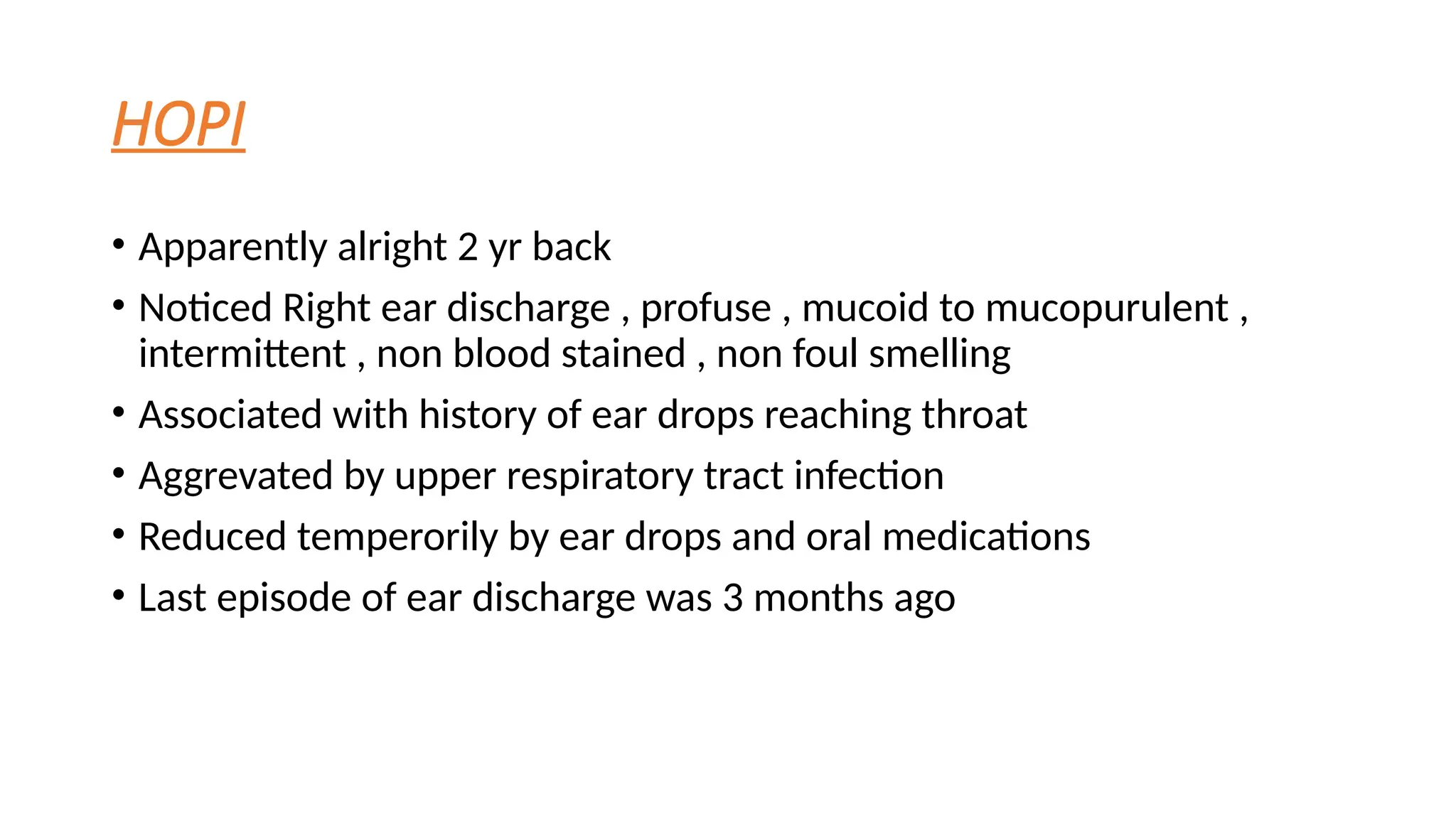 SAFE Chronic Serous Otitis Media (CSOM) MBBS ENT .pptx