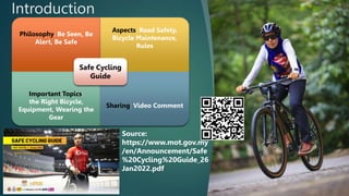 Safe Cycling Guide | PPTX