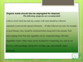 Safe disposal of waste | PPT
