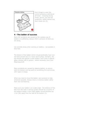 Safe diy | PDF | First Aid | Injuries