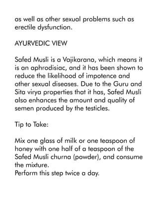 Safed Musli – Health benefits & risks.pdf