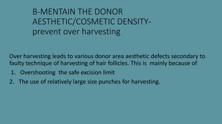 Safe donor Harvesting | PDF