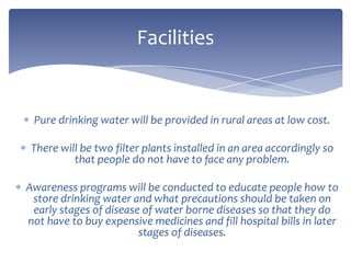 Safe drinking water | PPTX | Water Services | Home Utilities