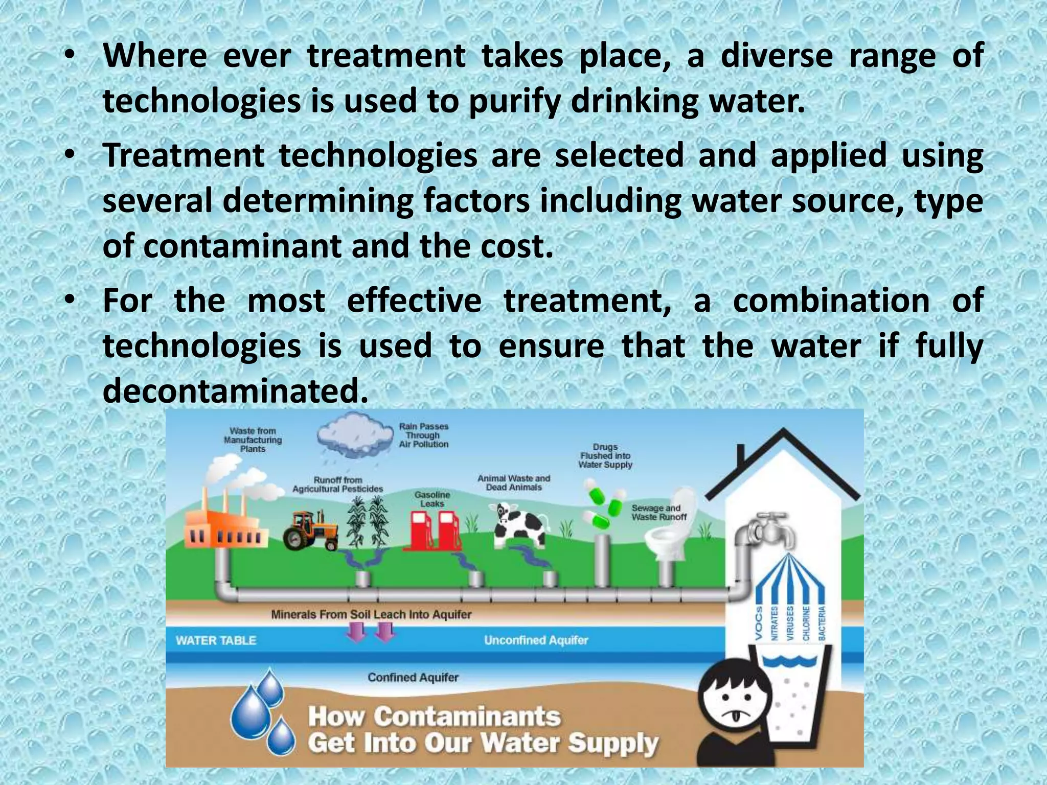 Safe drinking water | PPTX