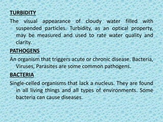 Safe drinking water | PPTX