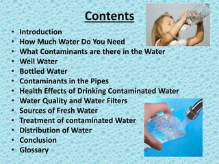 Importance Of Pure Drinking Water
