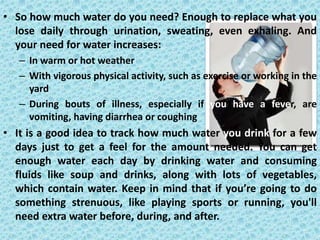 Importance Of Pure Drinking Water