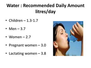 Safe drinking water and sanitation | PPTX