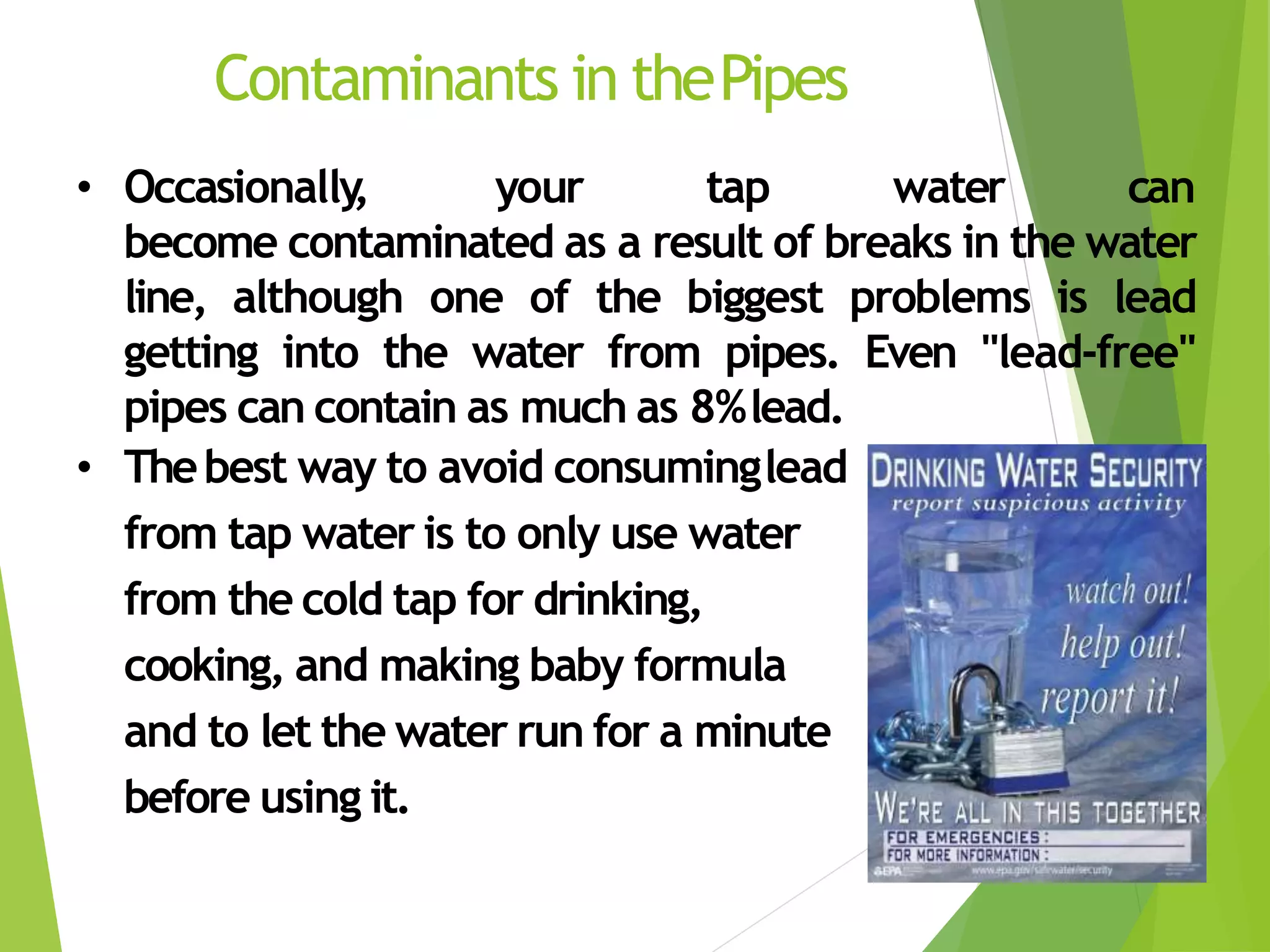 Safe Drinking Water ppt | PPTX