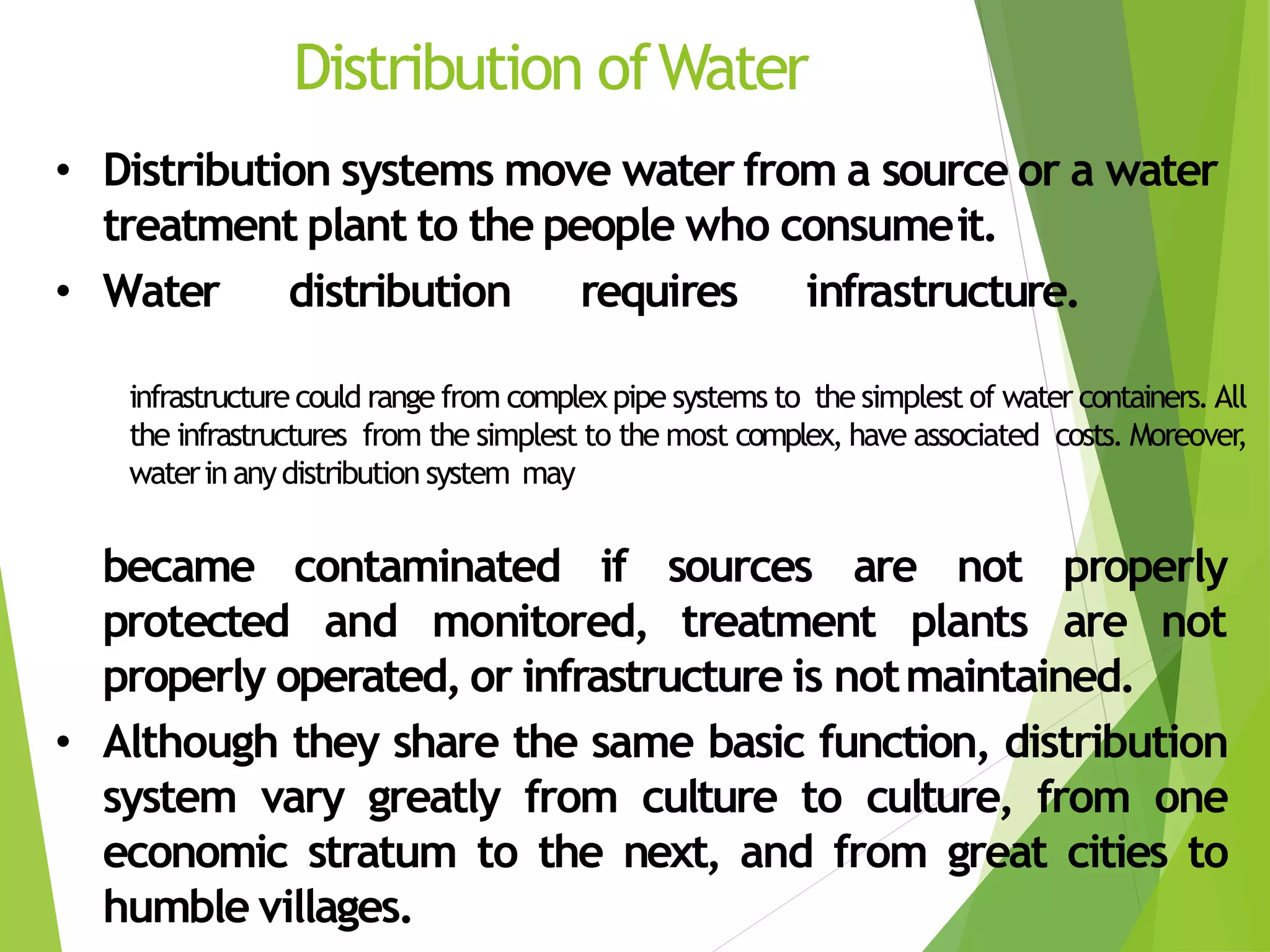 Safe Drinking Water ppt | PPTX