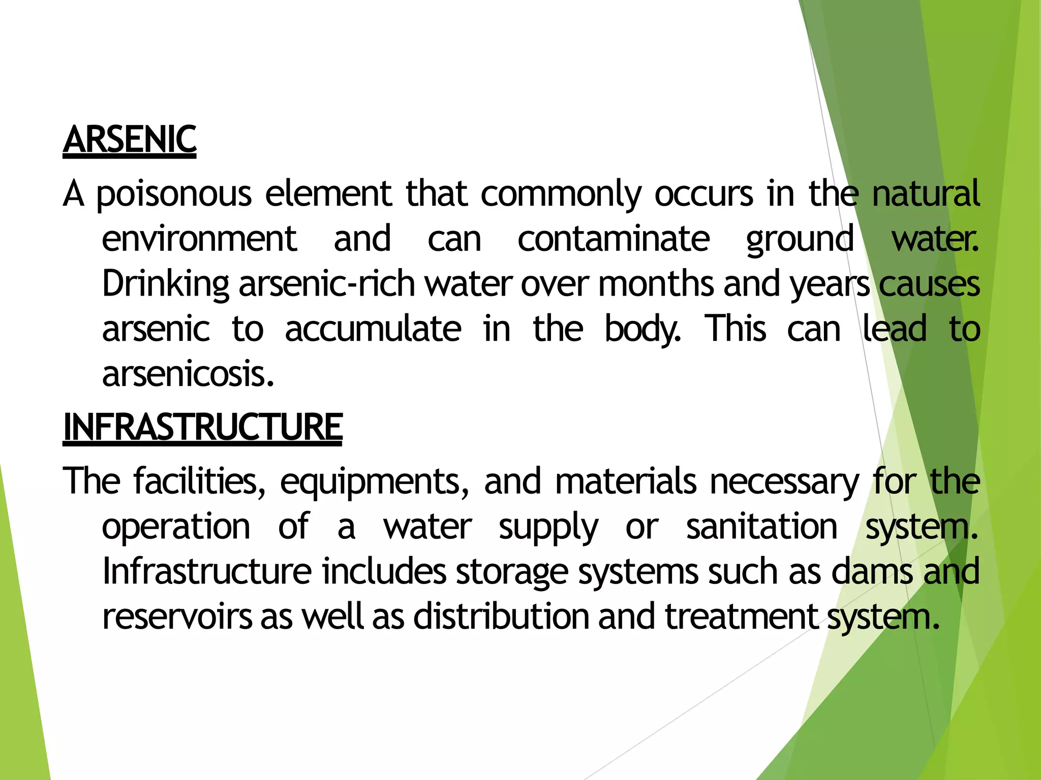 Safe Drinking Water ppt | PPTX