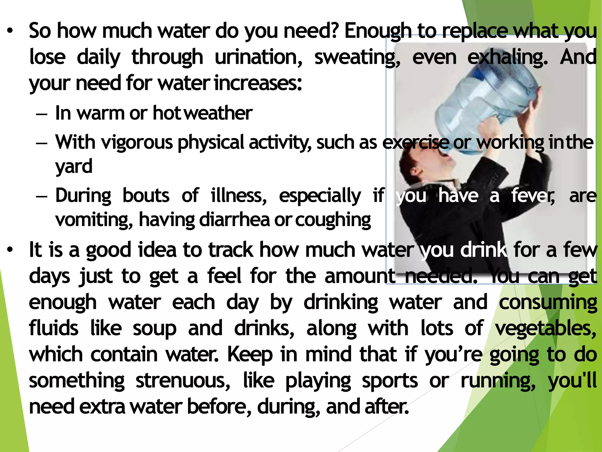 Safe Drinking Water ppt | PPTX