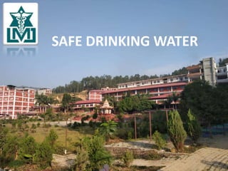 Safe Drinking Water ppt | PPTX