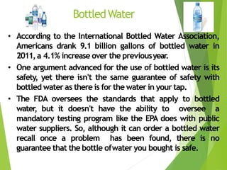 Safe Drinking Water ppt | PPTX