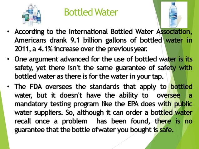 Safe Drinking Water ppt | PPTX
