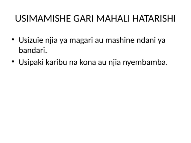 Safe Driving Pp Pptx Which Presented Well Pptx