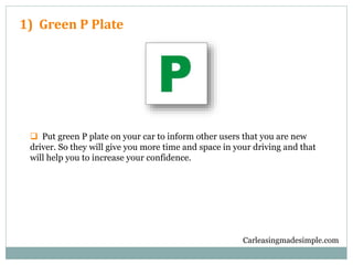 Safe driving tips for young drivers | PPT