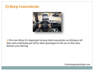 Safe driving tips for young drivers | PPT