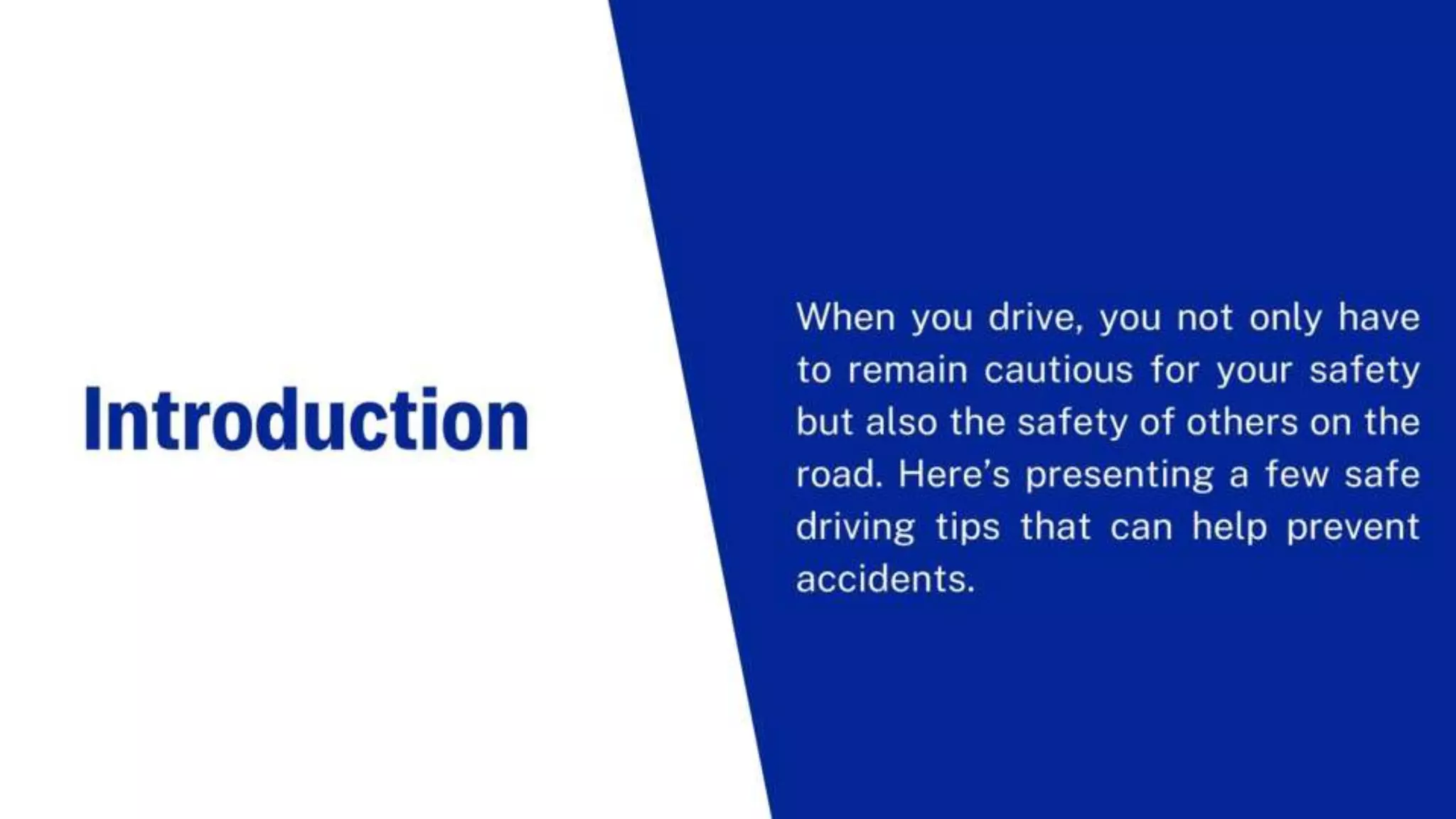 SAFE DRIVING TIPS TO HELP PREVENT ACCIDENTS | PPTX