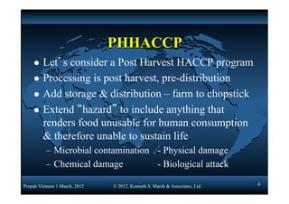 Safe food farm to chopstick | PPT