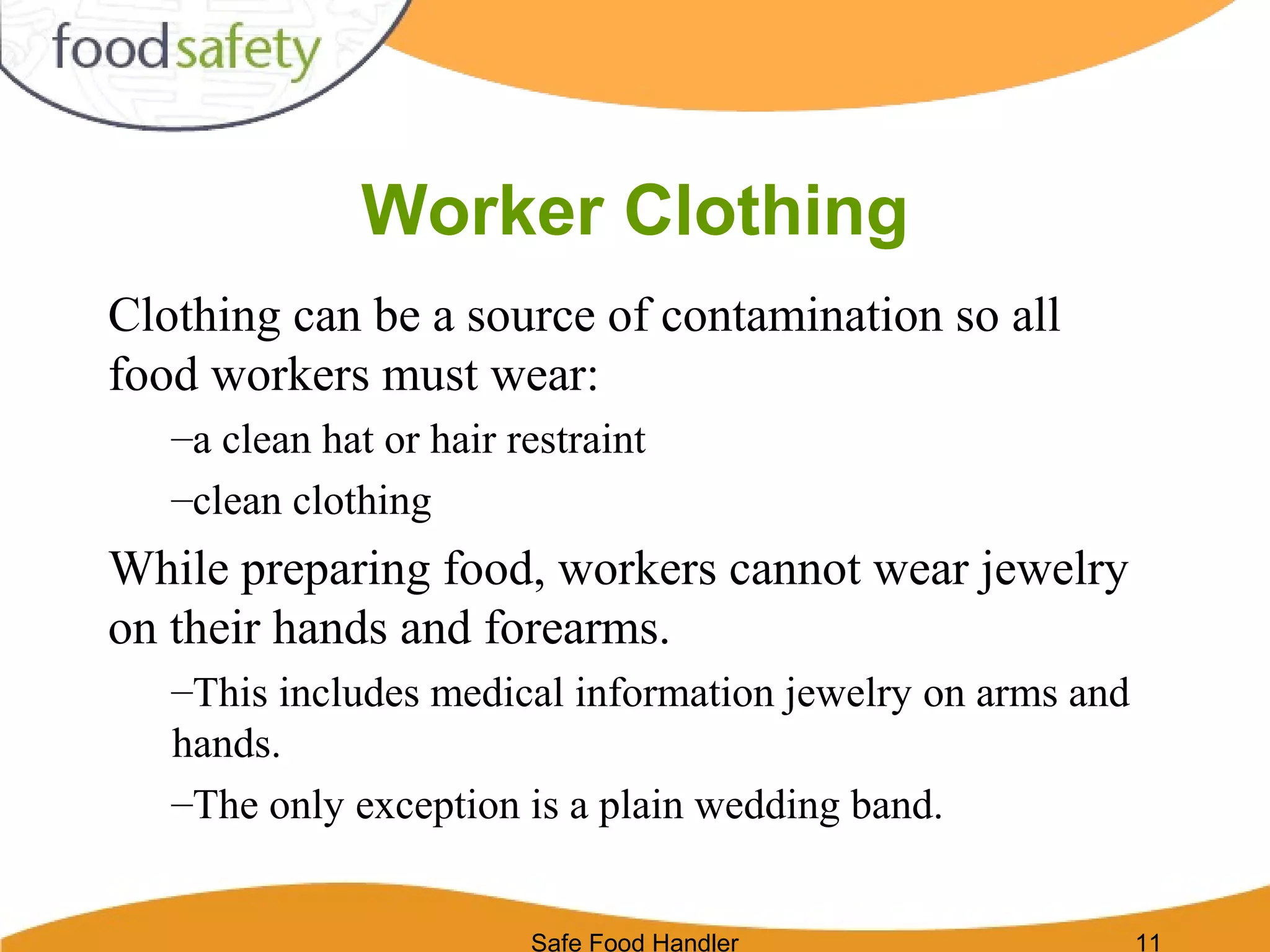 Safe food handlers | PPT