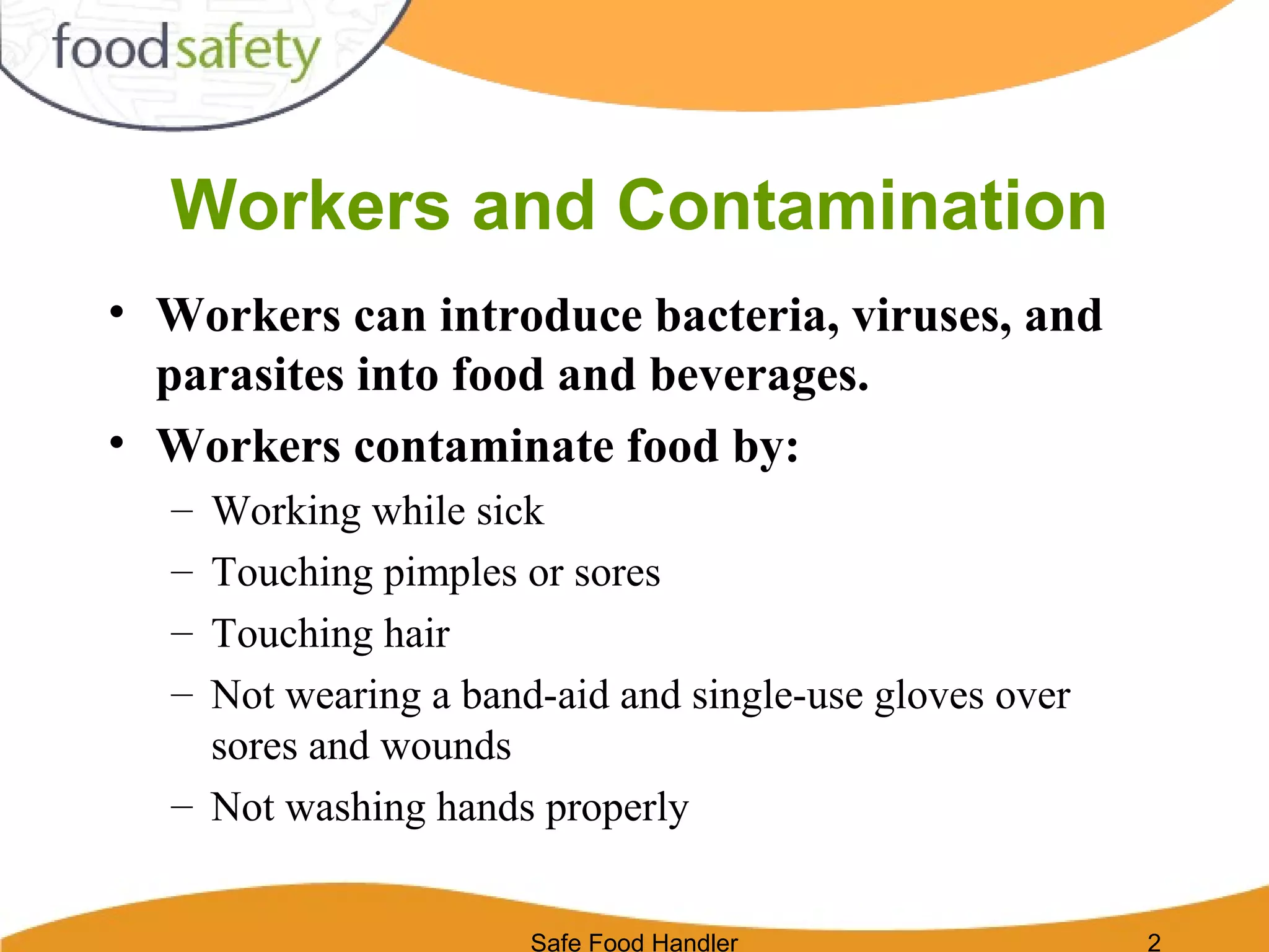 Safe food handlers | PPT