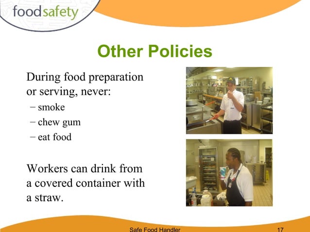 Safe food handlers | PPT | Infectious Diseases | Diseases and Conditions
