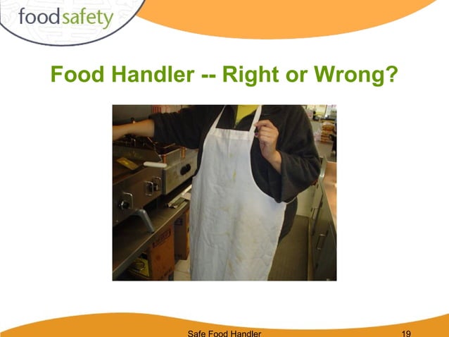 Safe food handlers | PPT | Infectious Diseases | Diseases and Conditions