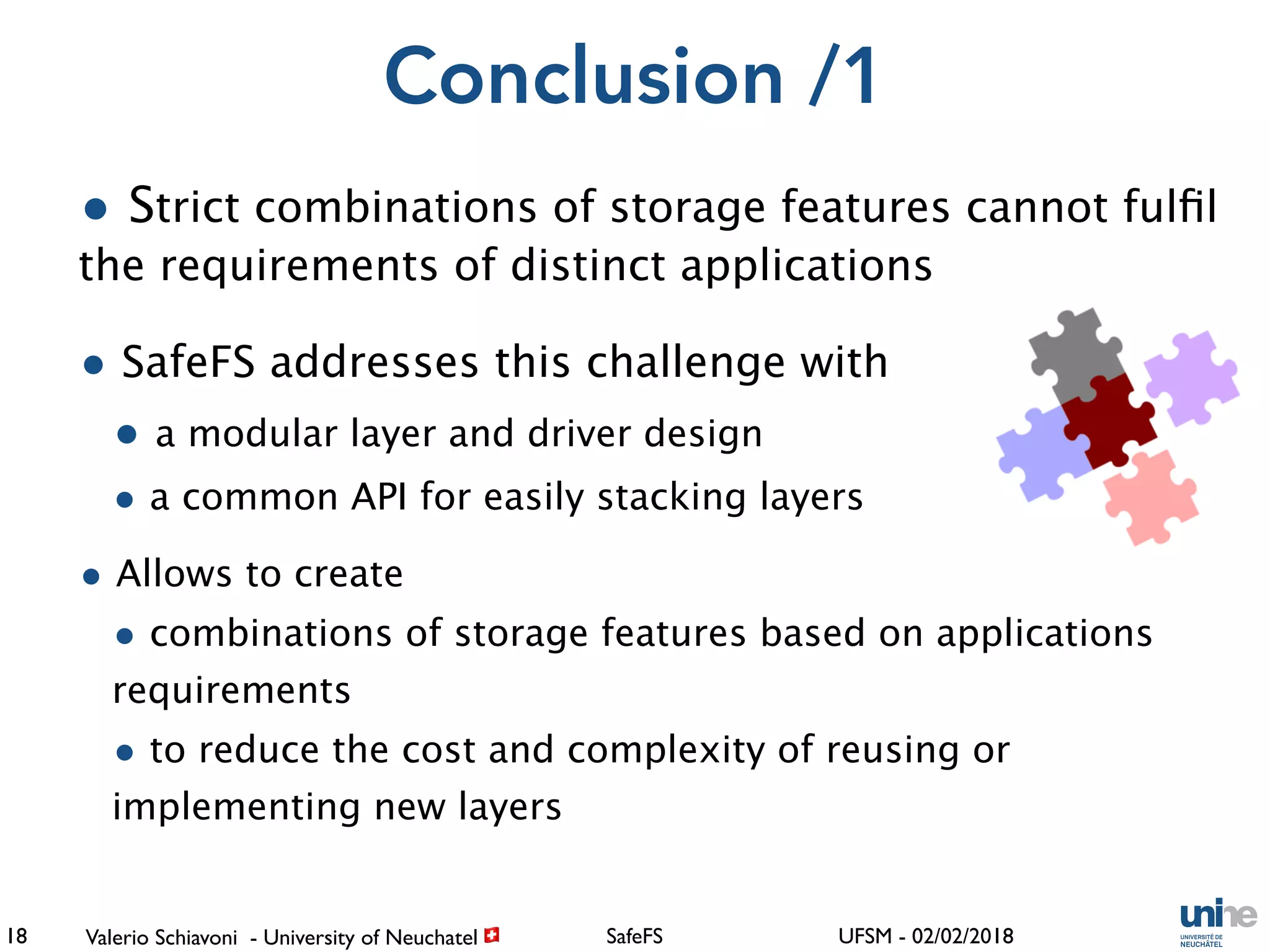 SafeFS: A Modular Architecture for Secure User-Space File Systems (One FUSE to rule them all) | PPT