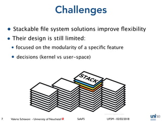 SafeFS: A Modular Architecture for Secure User-Space File Systems (One FUSE to rule them all) | PPT
