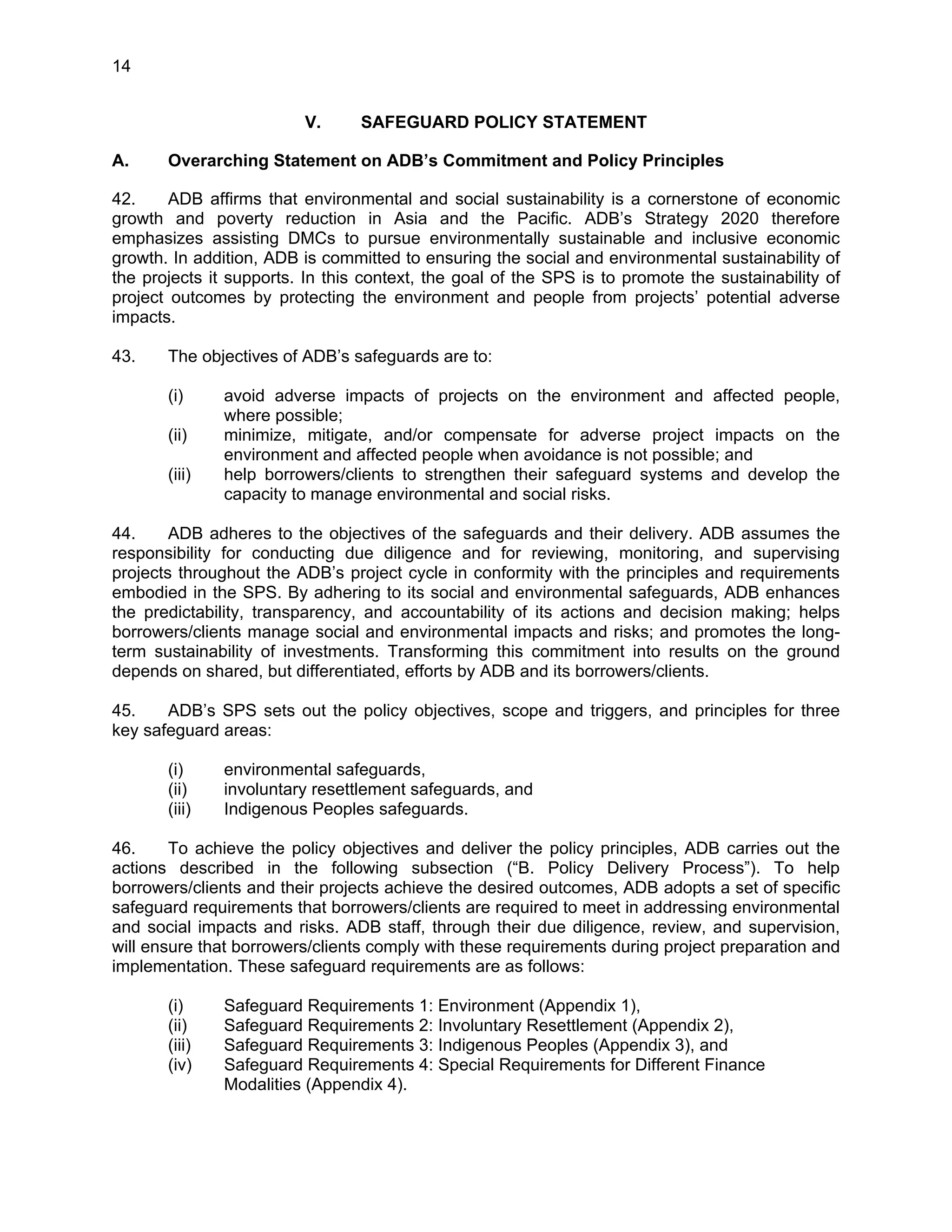 Safeguard policy-statement-june2009 | PDF