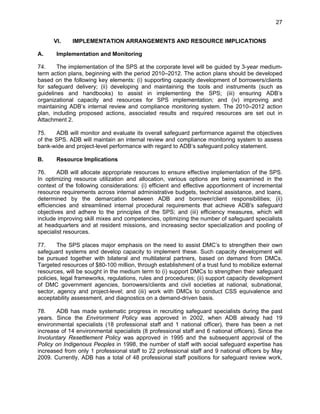 Safeguard policy-statement-june2009 | PDF