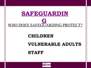Safeguarding ppt | ODP