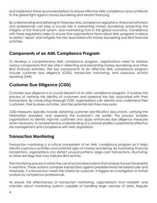 Safeguarding Against Financial Crime: AML Compliance Regulations ...