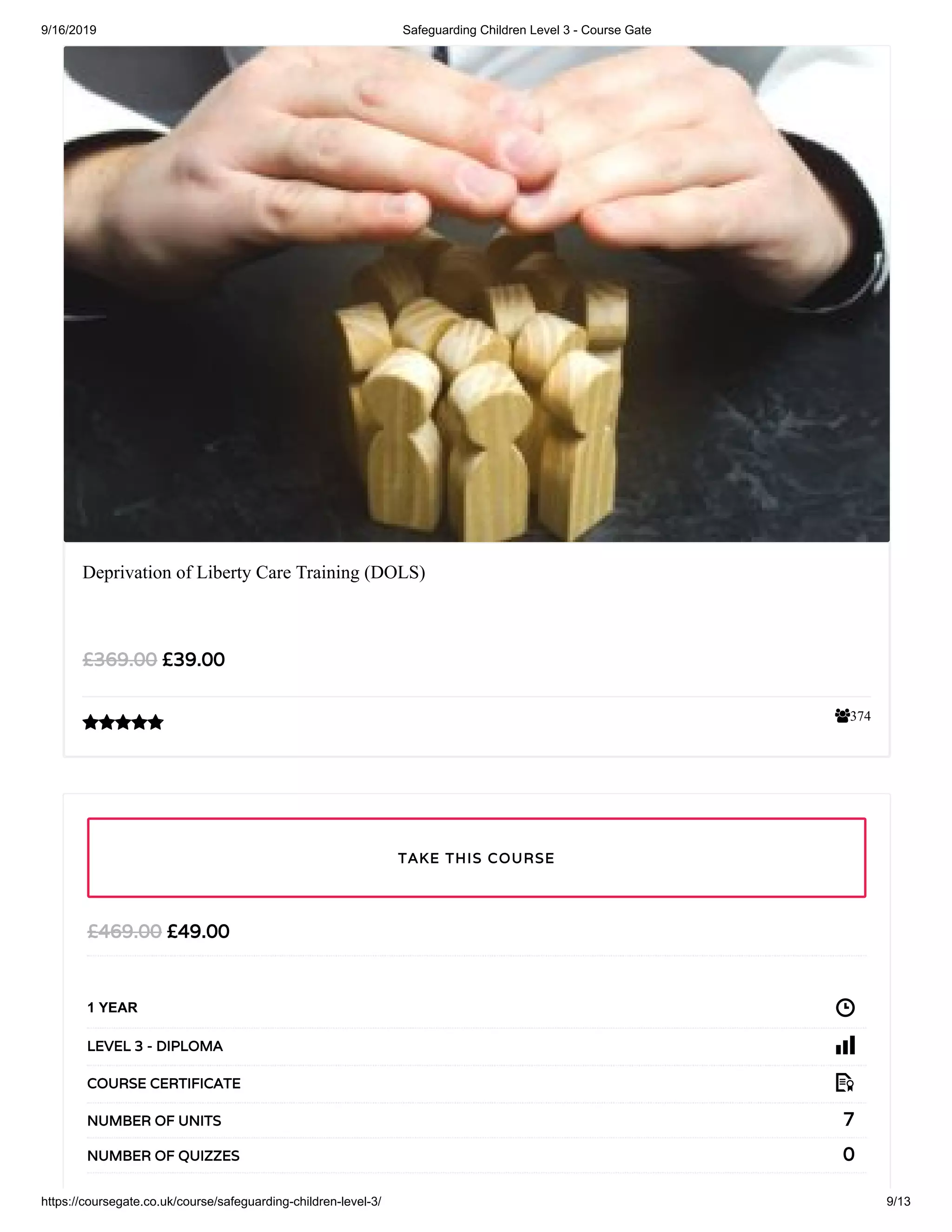 Safeguarding Children Level 3 - Course Gate | PDF