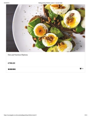 Safeguarding Children Level 3 - Course Gate | PDF