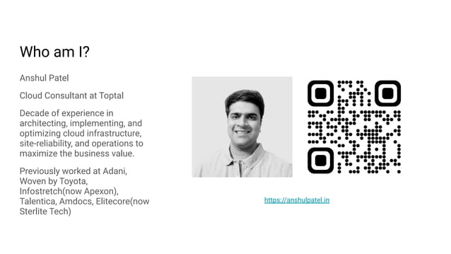 Safeguarding Container Supply Chain - Anshul Patel | PPT