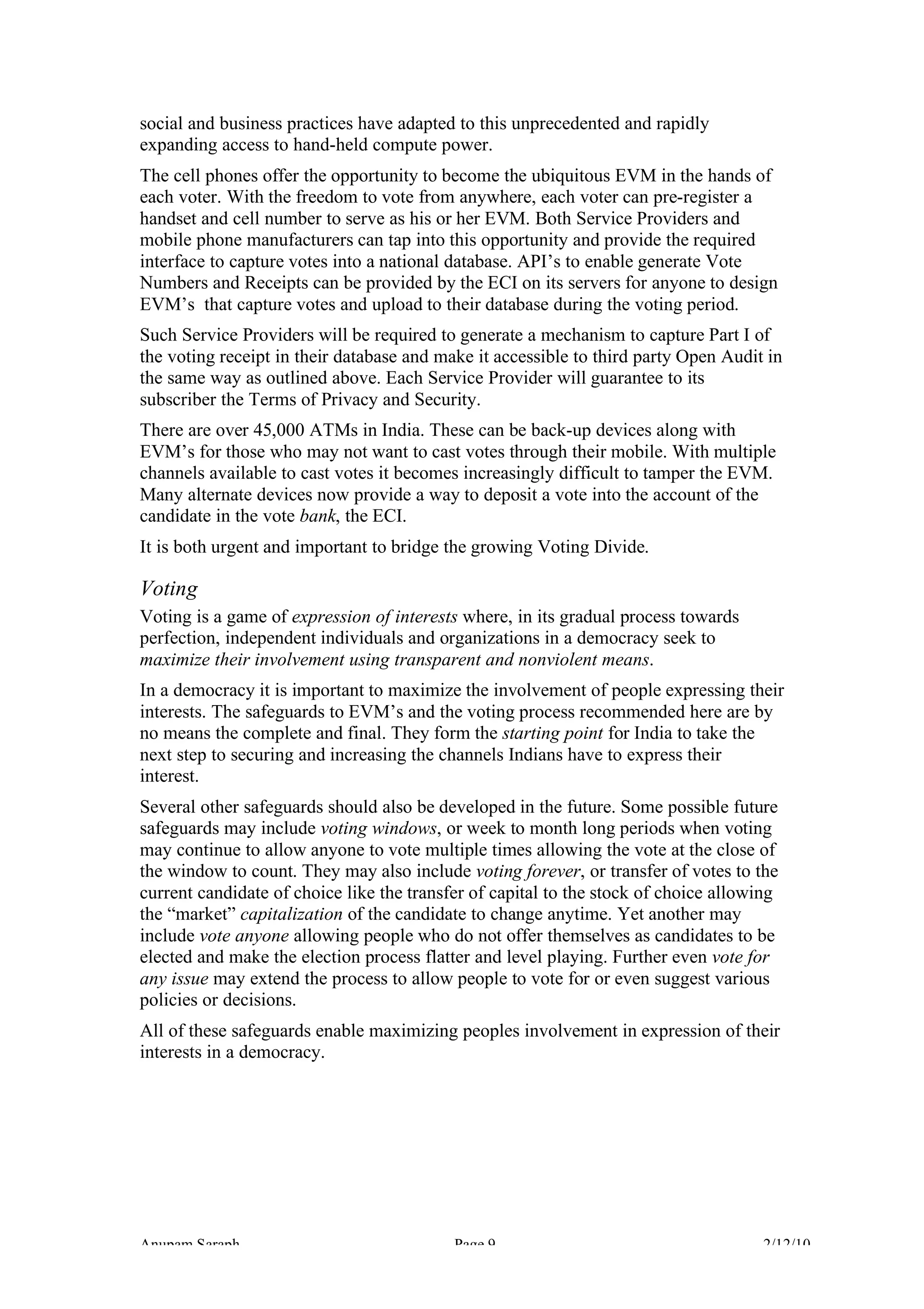 Safeguarding Democracy | PDF