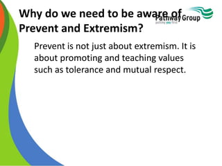 Pathway Group - Employers guide to Prevent | PPTX