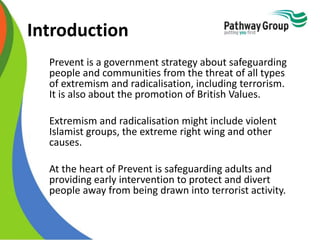 Pathway Group - Employers guide to Prevent | PPTX