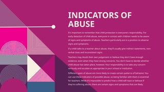 SAFE GUARDING IN EDUCATION - SAY NO TO BULLYING | PPTX