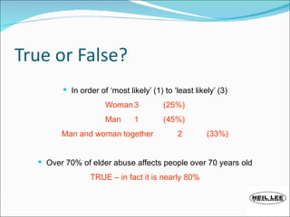 Safeguarding Of Vulnerable Adults (At Risk) | PPT