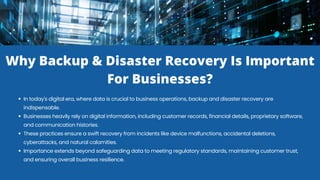 Safeguarding Success The Crucial Role of Backup & Disaster Recovery.pdf