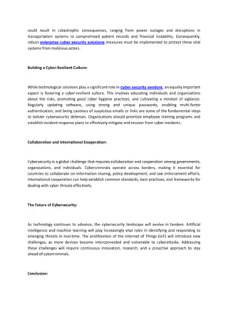 Safeguarding The Digital Realm Pdf