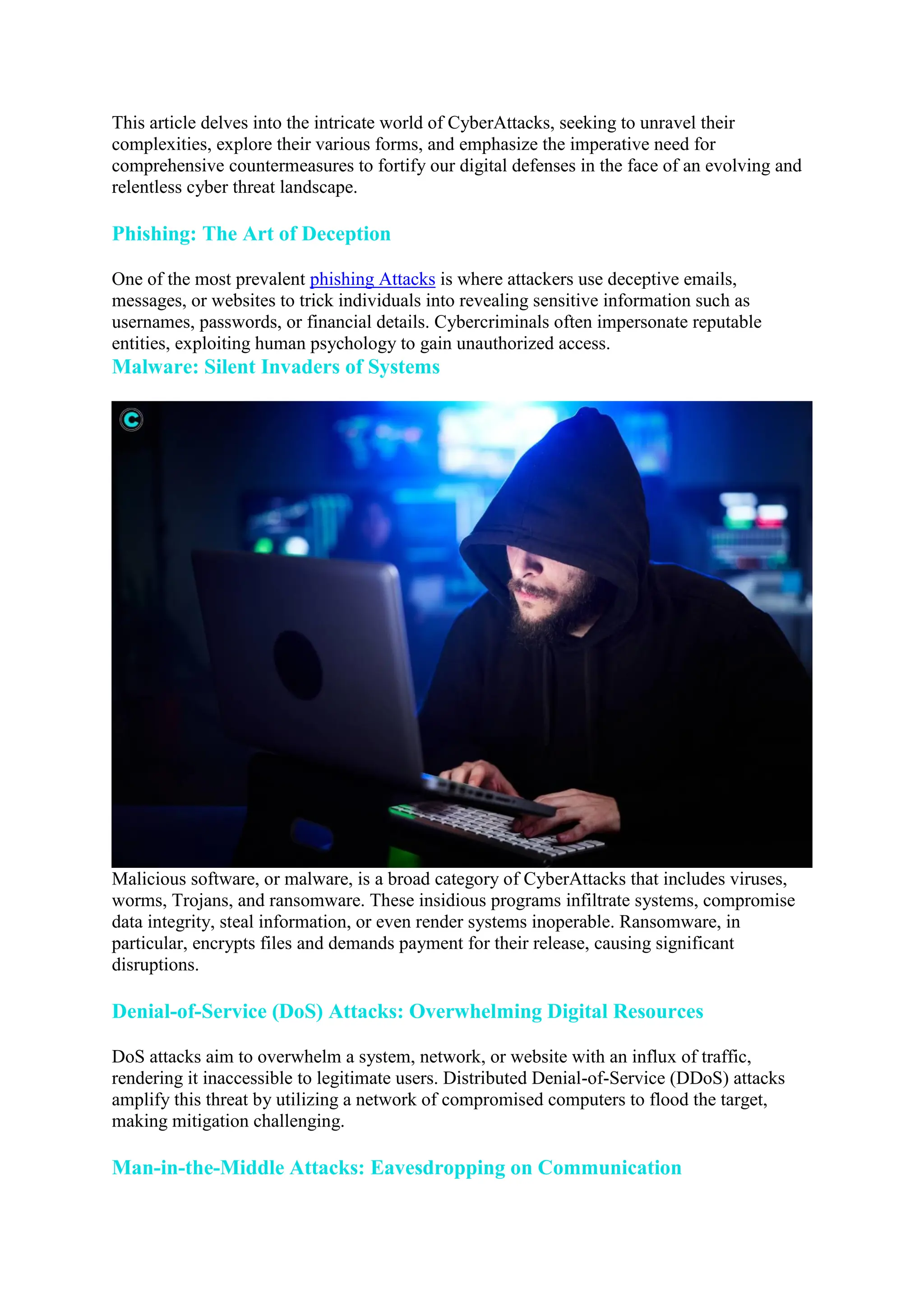 Safeguarding the Digital Realm Understanding CyberAttacks and Their Vital Countermeasures.pdf