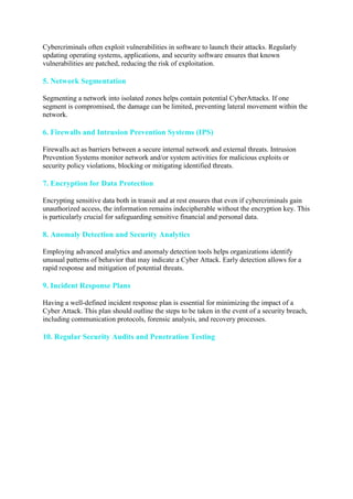 Safeguarding the Digital Realm Understanding CyberAttacks and Their Vital Countermeasures.pdf