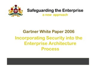 Safeguarding the Enterprise. A new approach. | PPT