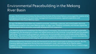 Safeguarding the Mother of Waters: Environmental Peacebuilding in the ...