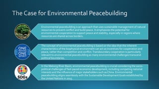 Safeguarding the Mother of Waters: Environmental Peacebuilding in the ...