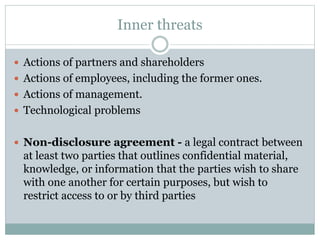 Safeguarding your business | PPT